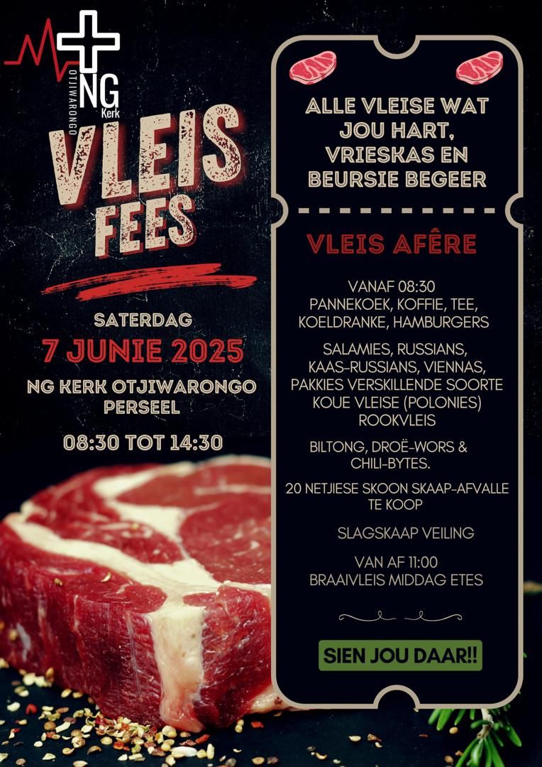 NG Kerk Vleis Fees – Municipality Otjiwarongo